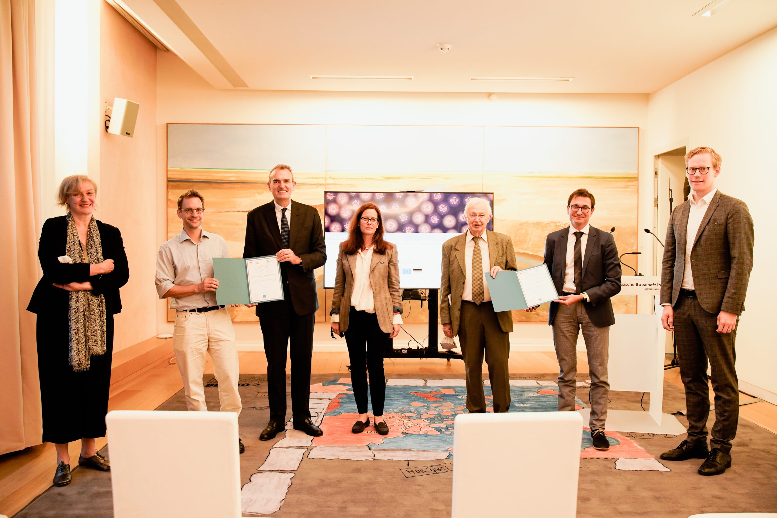 Der Preis “Forcheurs Jean-Marie Lehn” 2021 geht an Tobias Erb und Jean ...